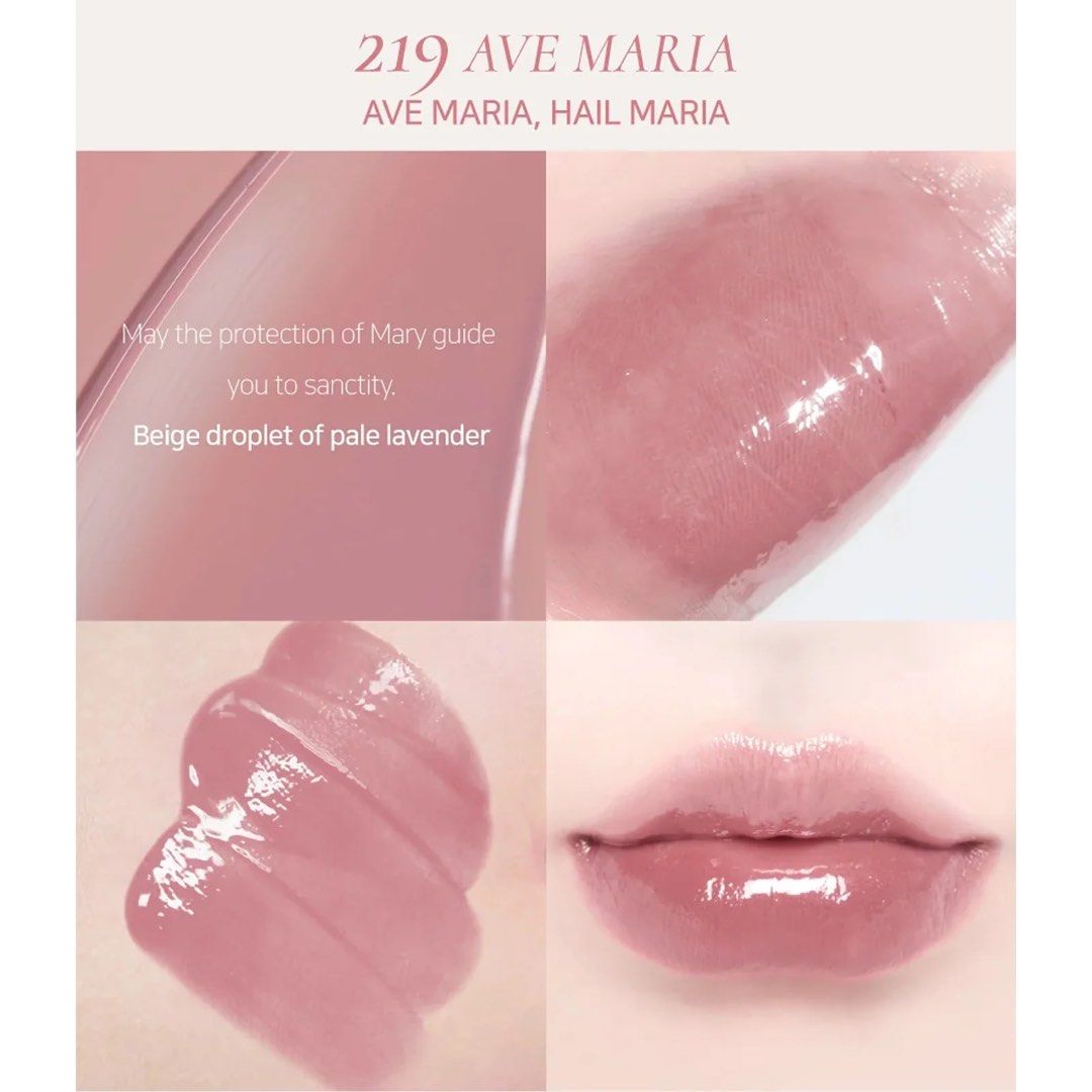 Dinto Blur Glowy Lip Tint #219 Ave maria, Beauty & Personal Care, Face, Makeup on Carousell