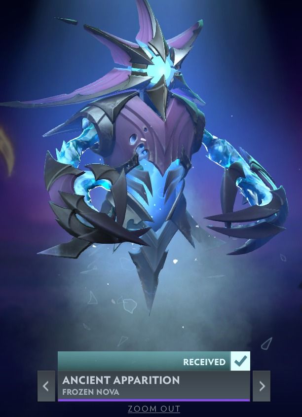 Dota 2 Ancient Apparition Set - Frozen Nova AA Cosmic 2025 Heroes' Hoard Dota2 Cache Set, Video ...