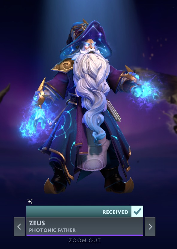 Dota 2 Zeus Set - Photonic Father Cosmic 2025 Heroes' Hoard Dota2 Cache ...