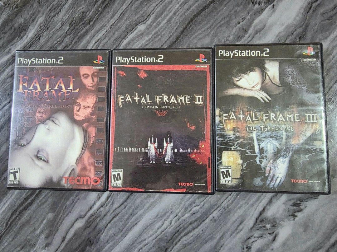 Fatal Frame Trilogy (Complete with Manuals) Authentic PS2 Games, Video ...