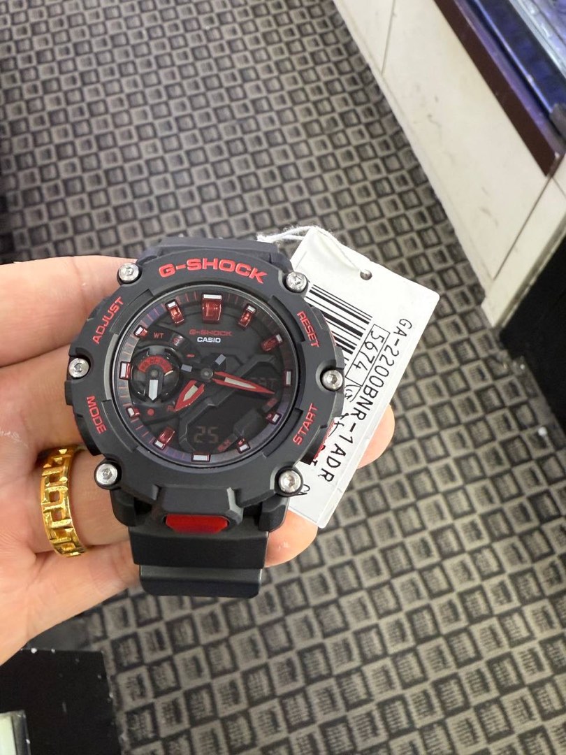 G SHOCK CARBON CORE GUARD GA-2200BNR, Men's Fashion, Watches ...