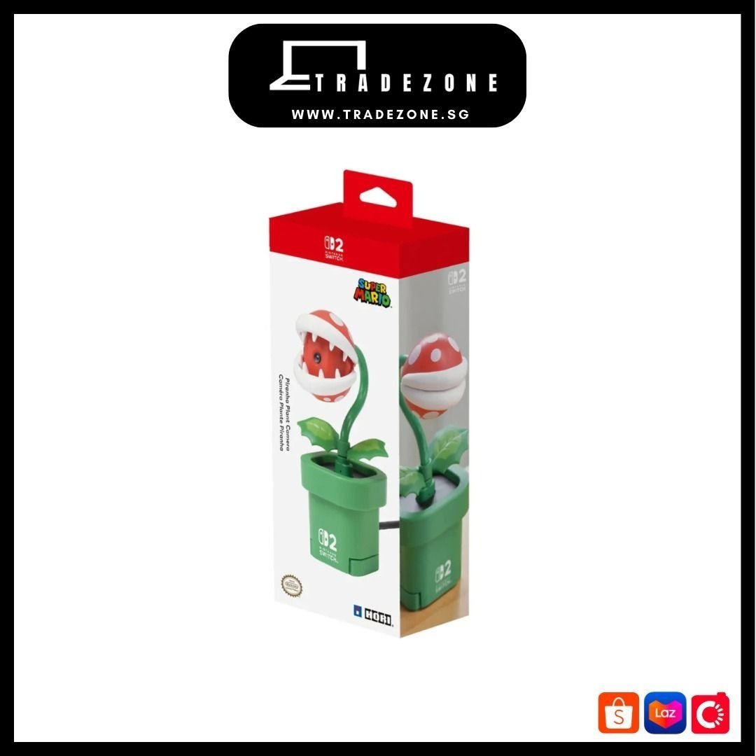HORI Piranha Plant Camera for Nintendo Switch 2, Video Gaming, Gaming ...