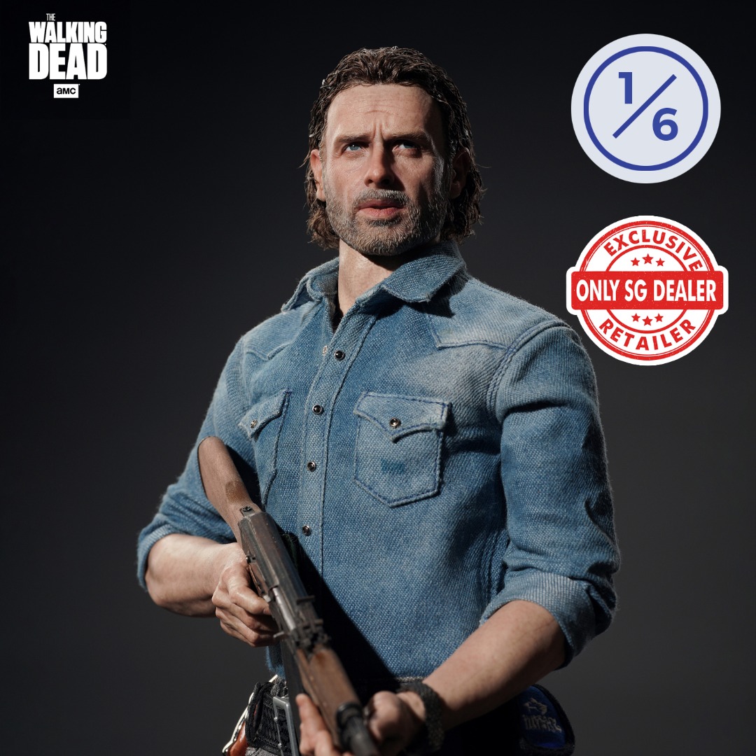🆕 INART - The Walking Dead Rick Grimes 1/6 Collectible Figure ...