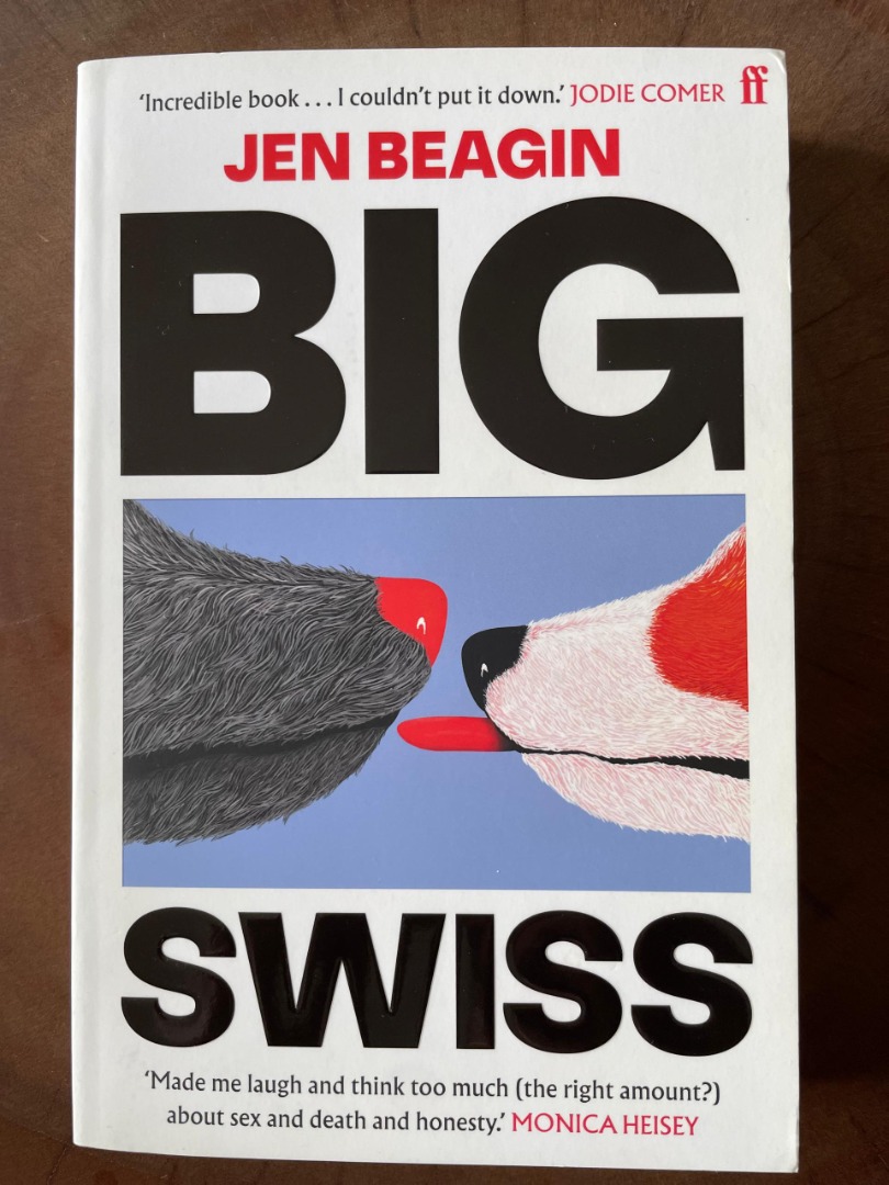 Jen Beagin: Big Swiss, Hobbies & Toys, Books & Magazines, Storybooks on ...