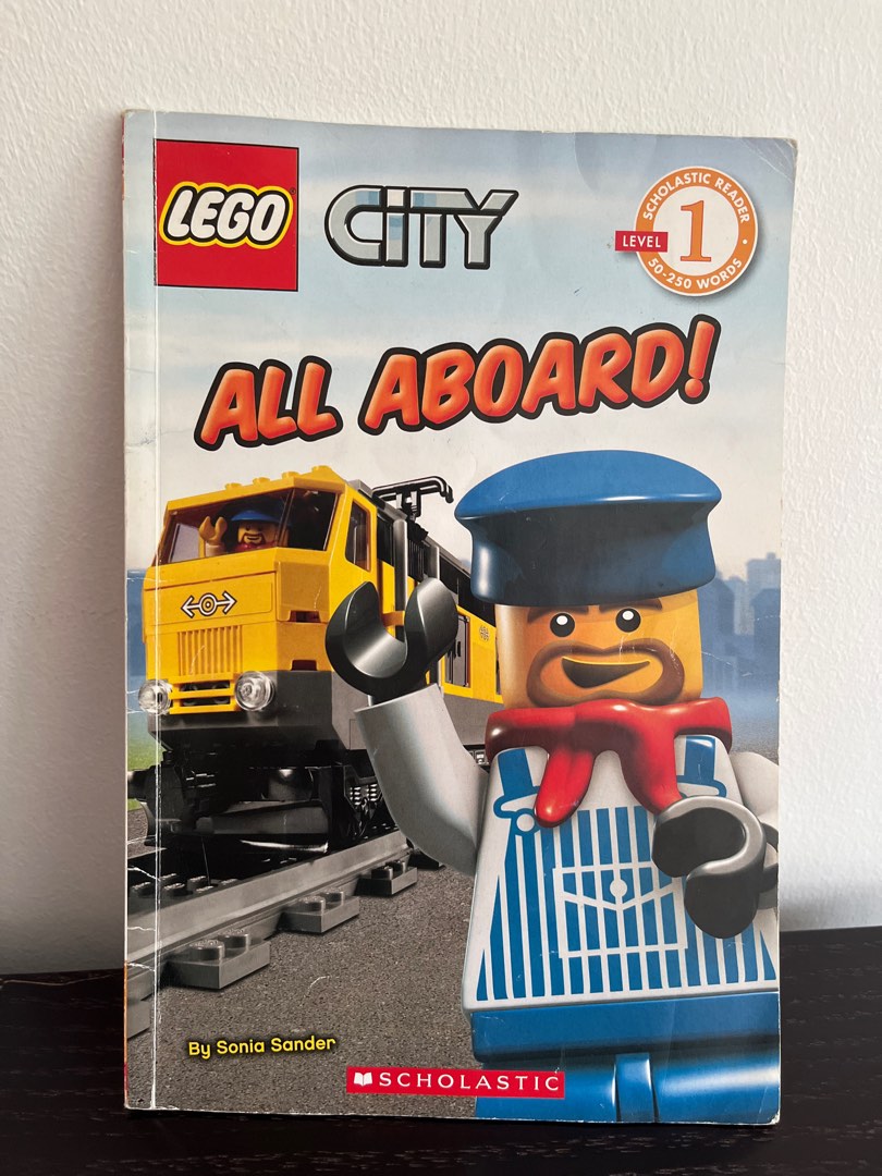 LEGO City All Aboard! Level 1 Reader, Hobbies & Toys, Books & Magazines ...