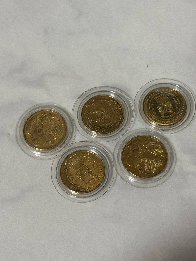 LKY 100 Birth Anniversary Commemorative Coins, Hobbies & Toys ...