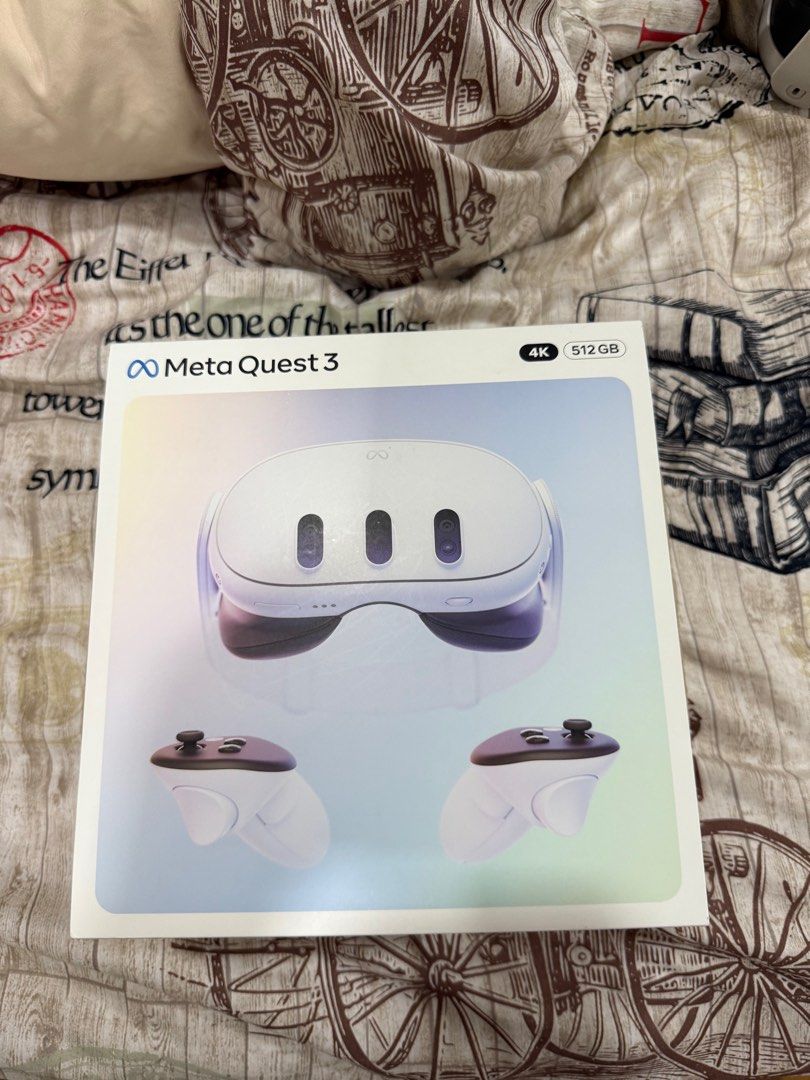 Meta Quest 3 VR Headset - 512GB, Video Gaming, Gaming Accessories ...