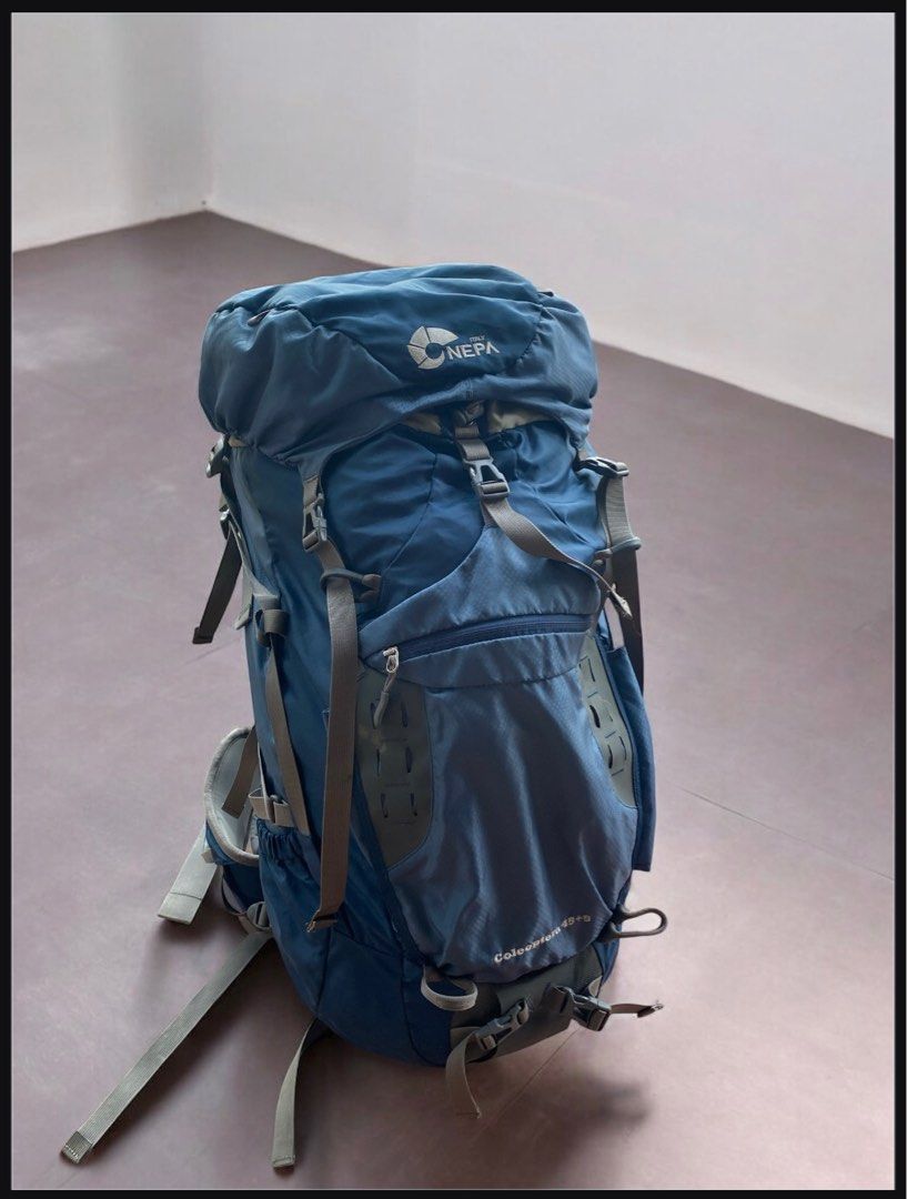 NEPA Italy Coleoptere 45+5 - hiking backpack. - as new condition - 45+5L Capacity - multiple ...