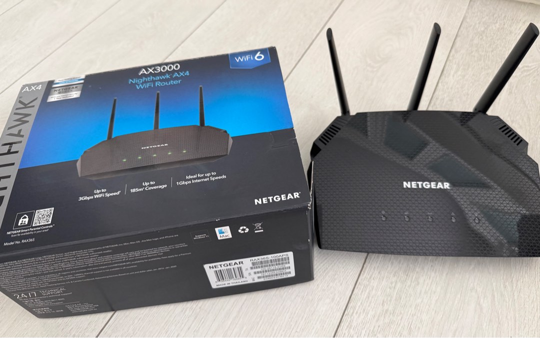 NETGEAR Nighthawk AX3000 WiFi Router, 電腦＆科技, 電腦周邊及配件, Wifi及上網相關產品 ...