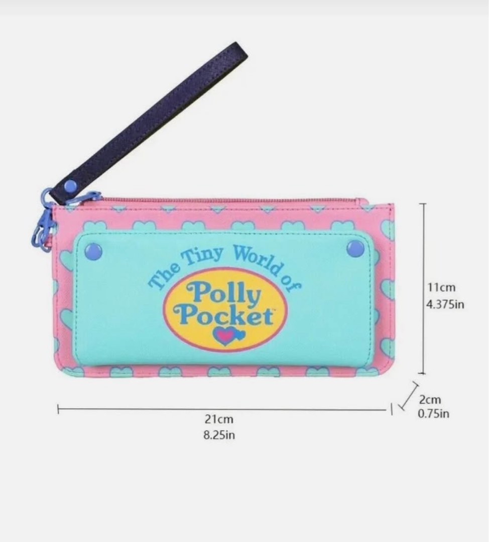 🛍️NEW POLLY POCKET LONG WALLET ORIGINAL MERCH, Women's Fashion, Bags ...