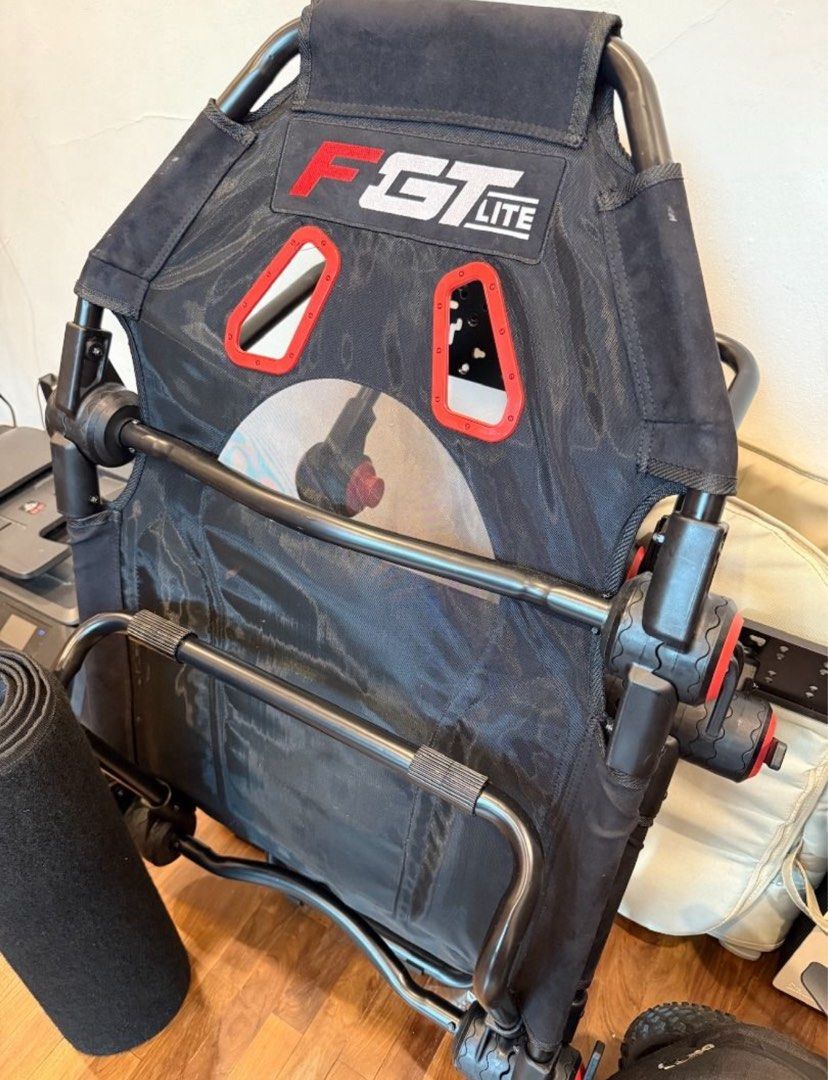 Next Level Racing FGT Lite Racing Chair, Video Gaming, Gaming ...