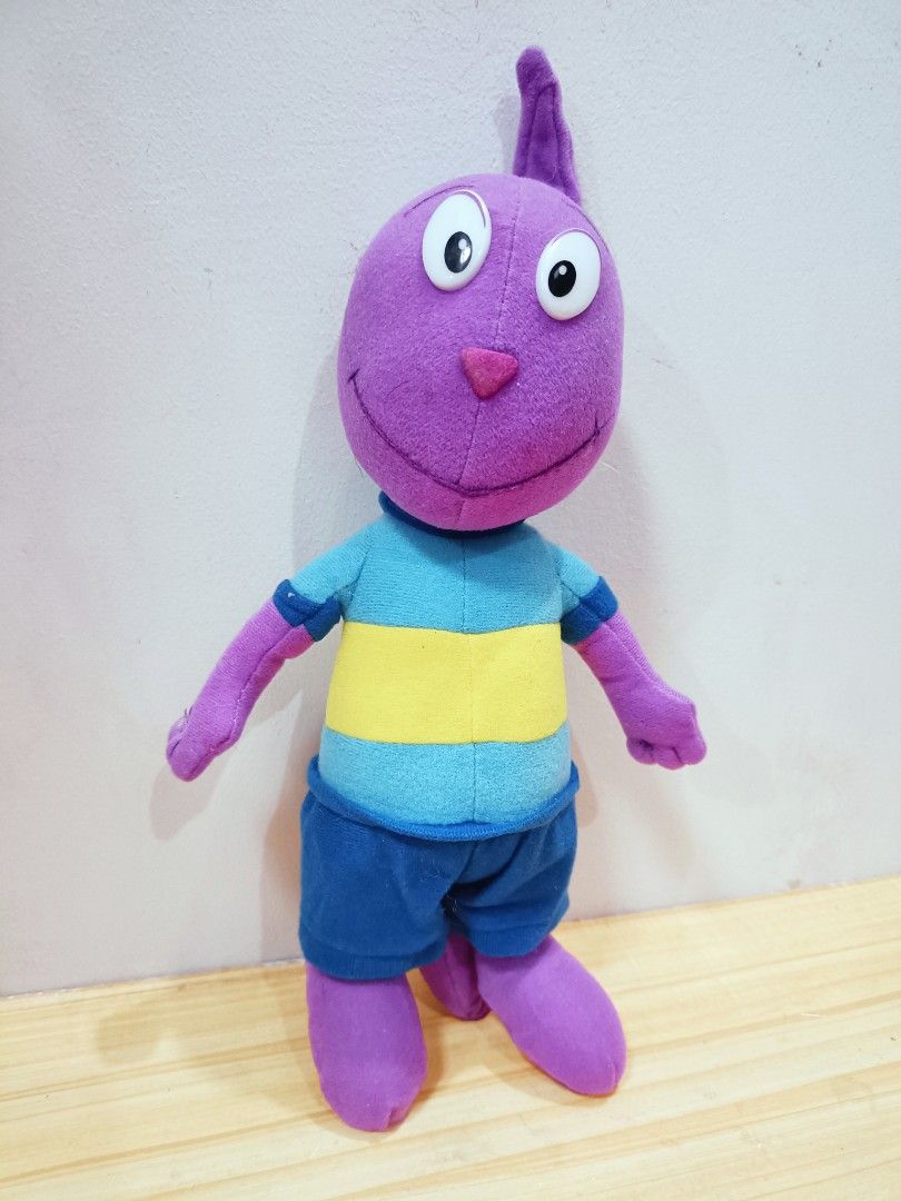 Nick Jr's The Backyardigans Austin Purple Colored Small Stuffed Toy ...