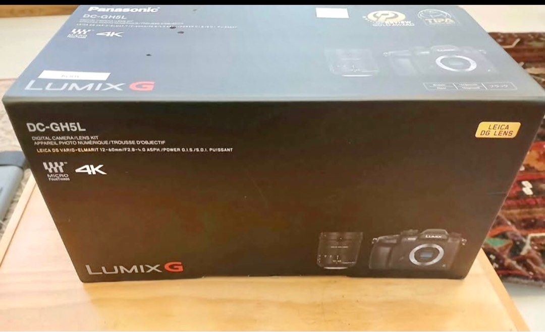 Panasonic Lumix GH5 Body Only Box Set, Photography, Cameras on Carousell