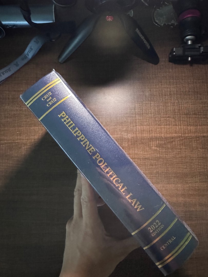 PHILIPPINE POLITICAL LAW CRUZ CRUZ 2022, Hobbies & Toys, Books ...