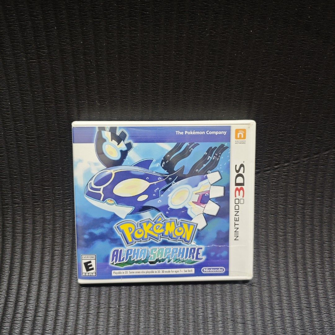Pokemon Alpha Sapphire 3DS Game, Video Gaming, Video Games, Nintendo on Carousell