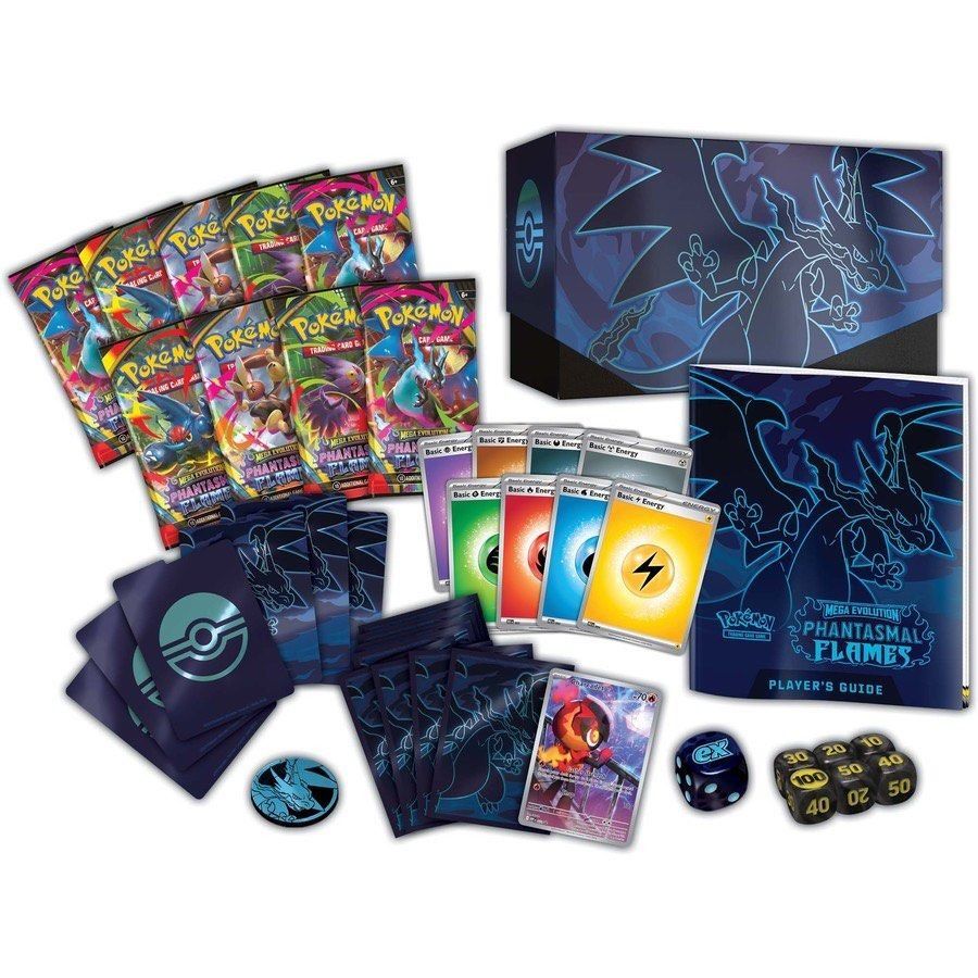 Pokemon PTCG ME02 Mega Evolution Phantasmal Flames ETB Packs Mega ...