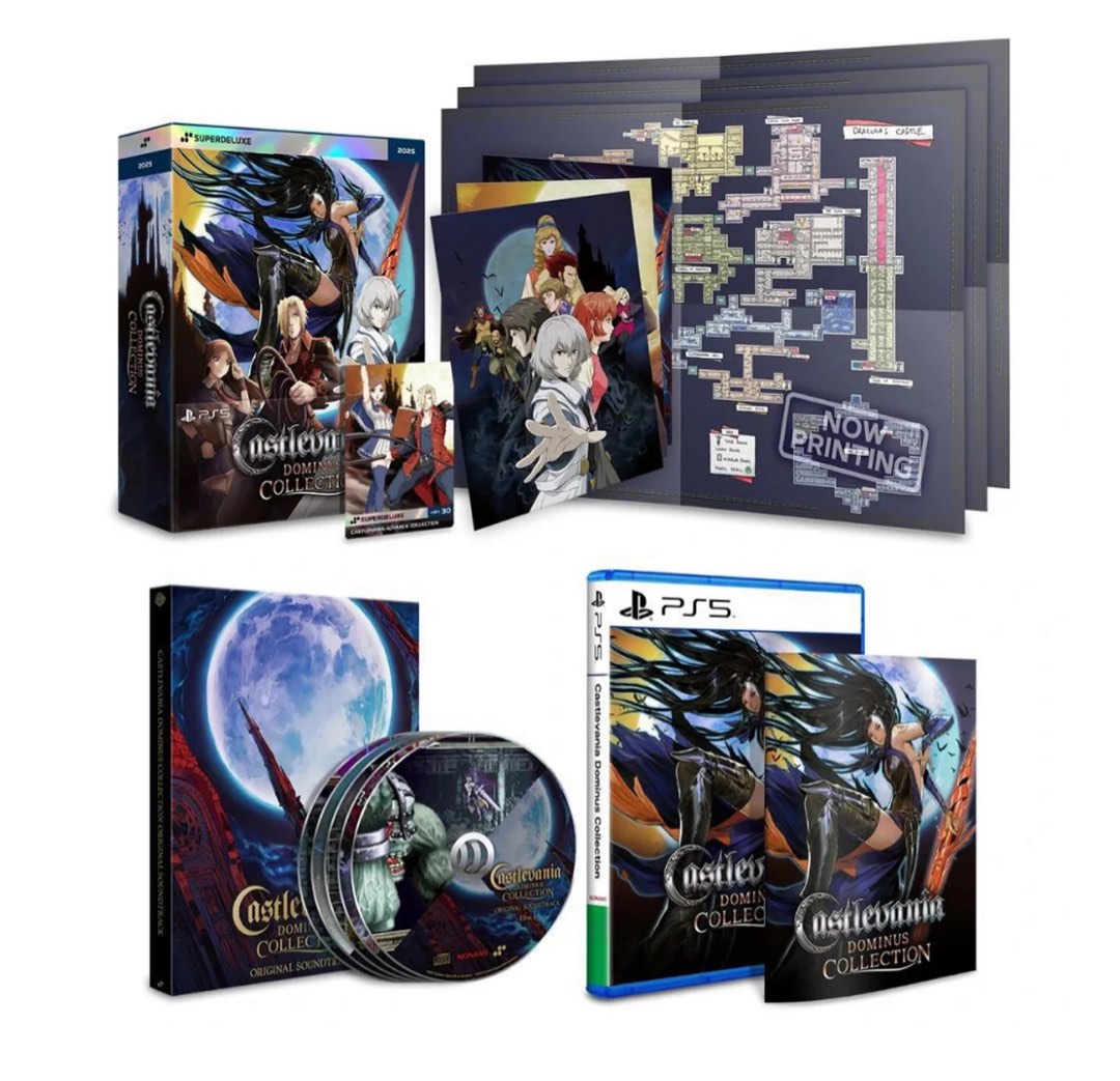 PS5 Castlevania Dominus Collection Deluxe Edition, Video Gaming, Video ...