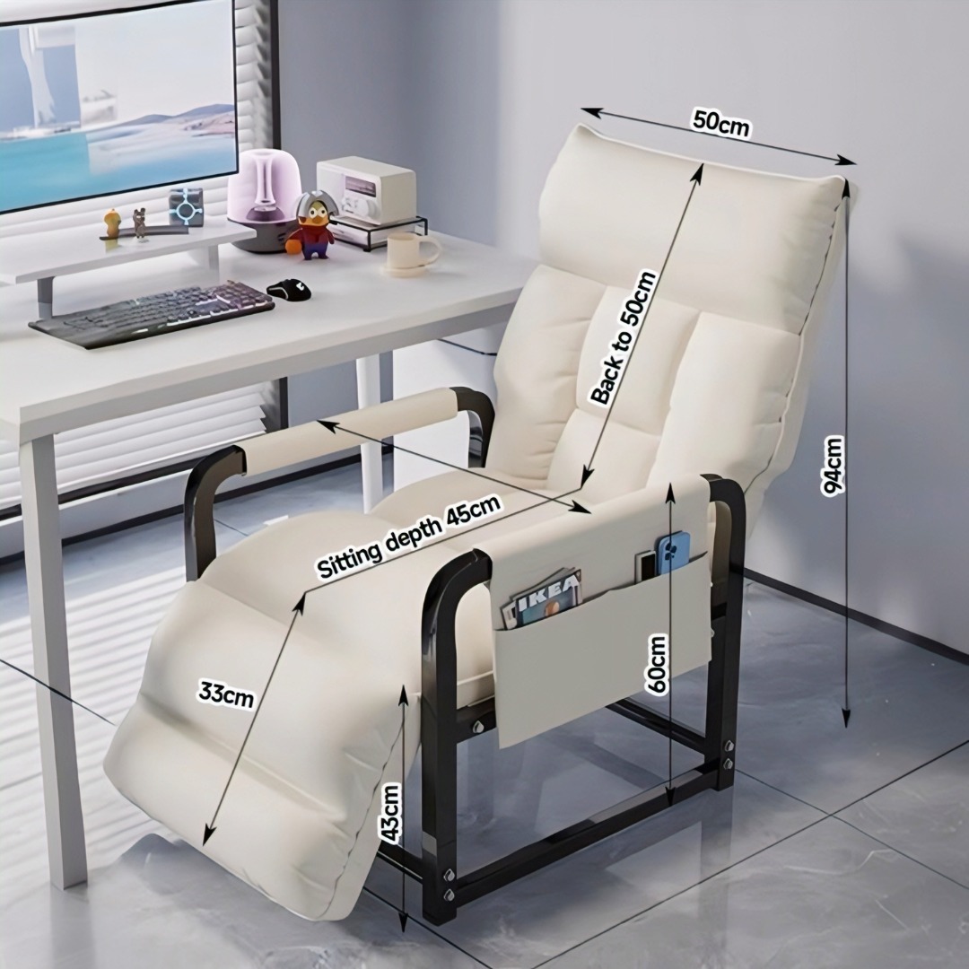 Recliner Office Work Chair | Adjustable Laptop Study Chair ...