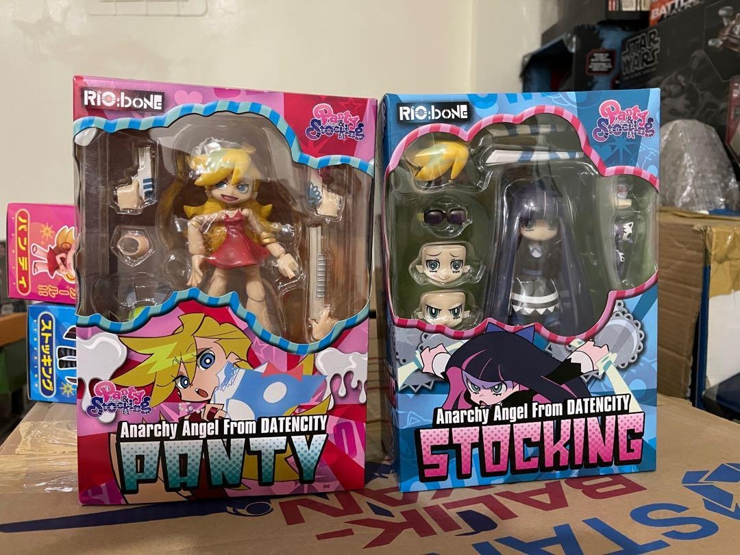 Rio:bone Panty & Stocking Action Figures, Hobbies & Toys, Toys & Games ...