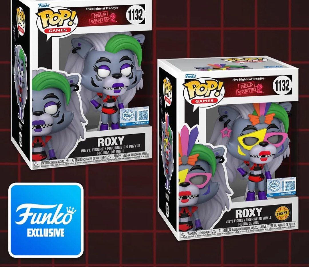 Roxy funko pop five nights at freddys funko pop, Hobbies & Toys, Toys ...