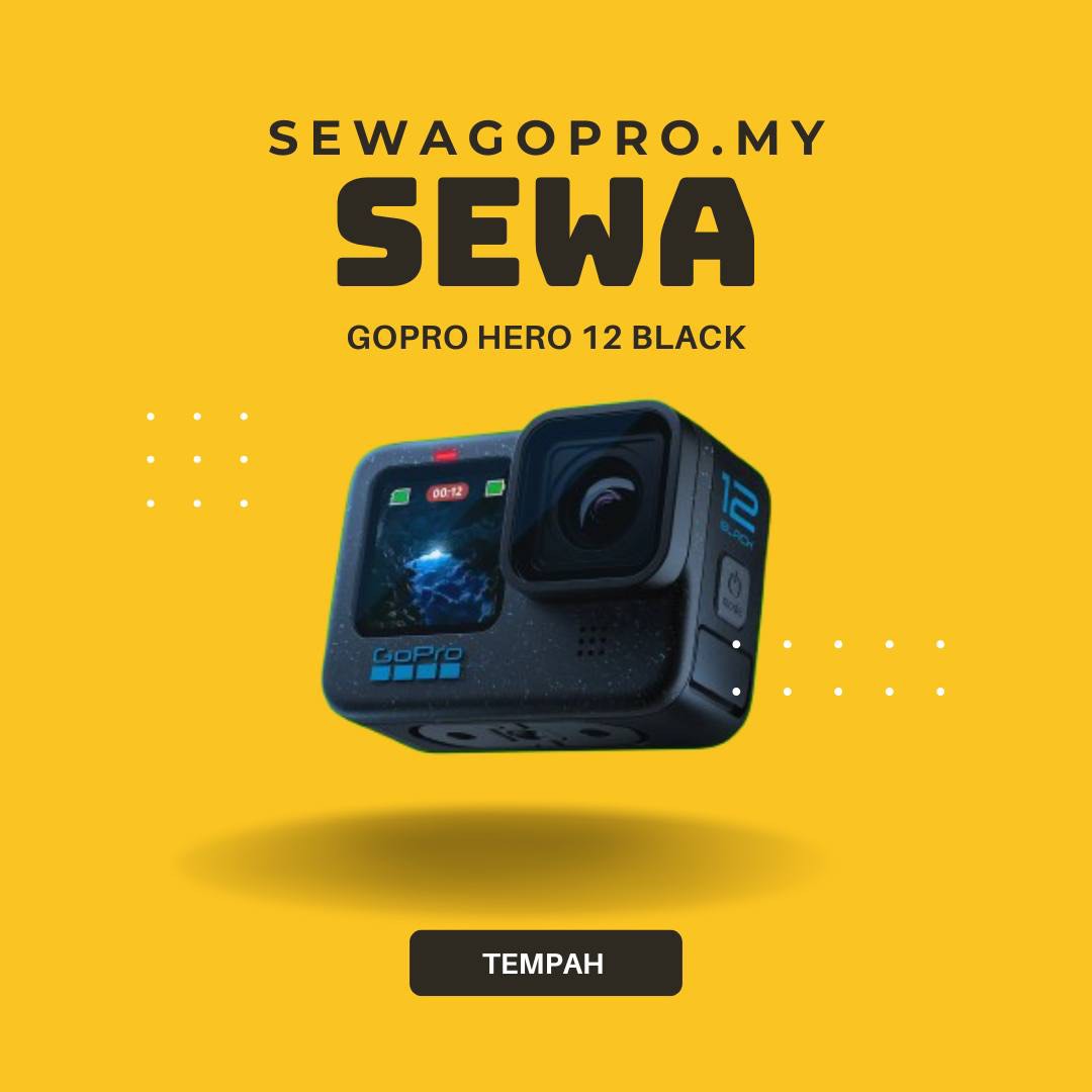 [SEWA] GOPRO HERO 12 BLACK SEPTEMBER 2025, Photography, Cameras on ...