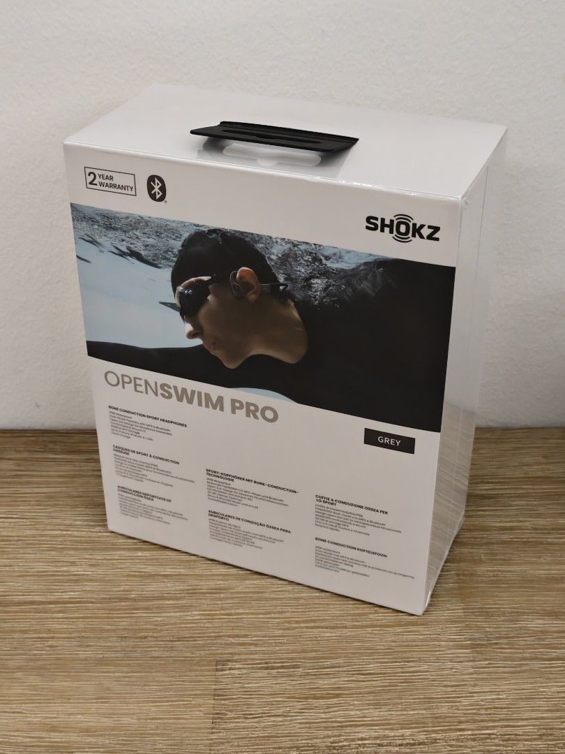 Shokz OpenSwim Pro Waterproof Bone Conduction Headphones MP3 Player ...