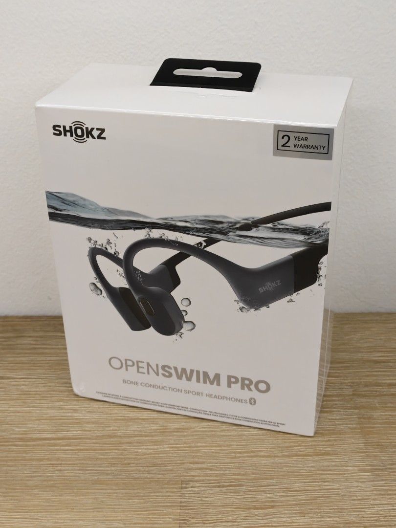 Shokz OpenSwim Pro Waterproof Bone Conduction Headphones MP3 Player ...