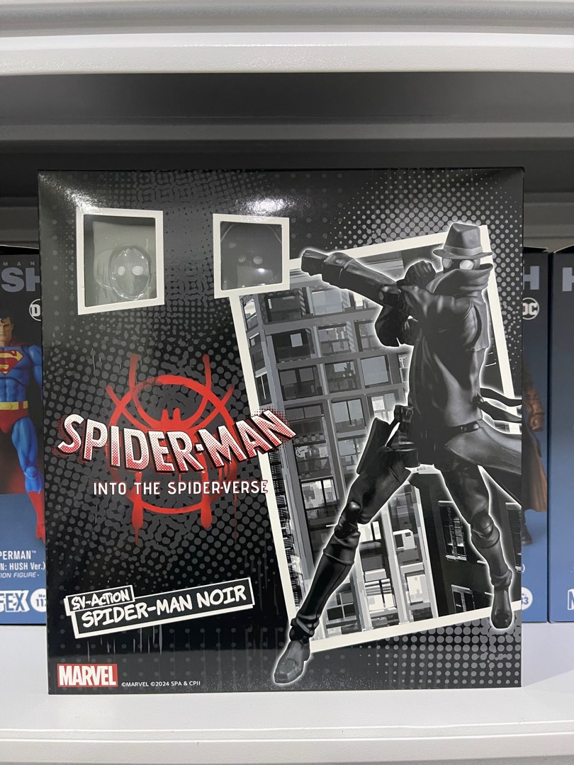 SV Action Sentinel Spider-Man Sentinel Noir Action Figure Sentinel Noir ...