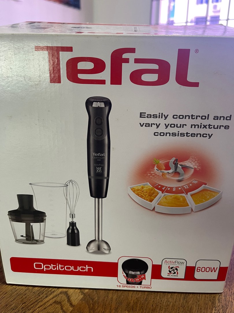Tefal Optitouch Hand Blender HB8338 - Brand New, TV & Home Appliances ...