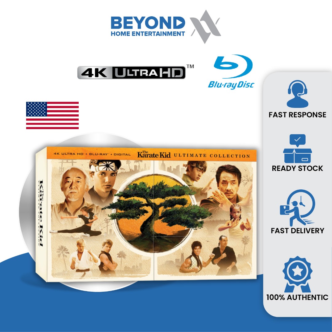 The Karate Kid Ultimate Collection [4K Ultra HD + Bluray], Hobbies ...
