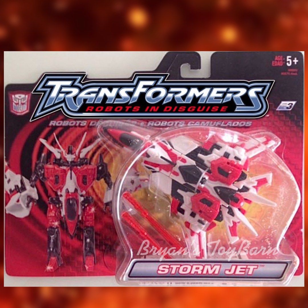 Transformers Autobot Storm Jet Robot in Disguise RID & Car Brothers ...