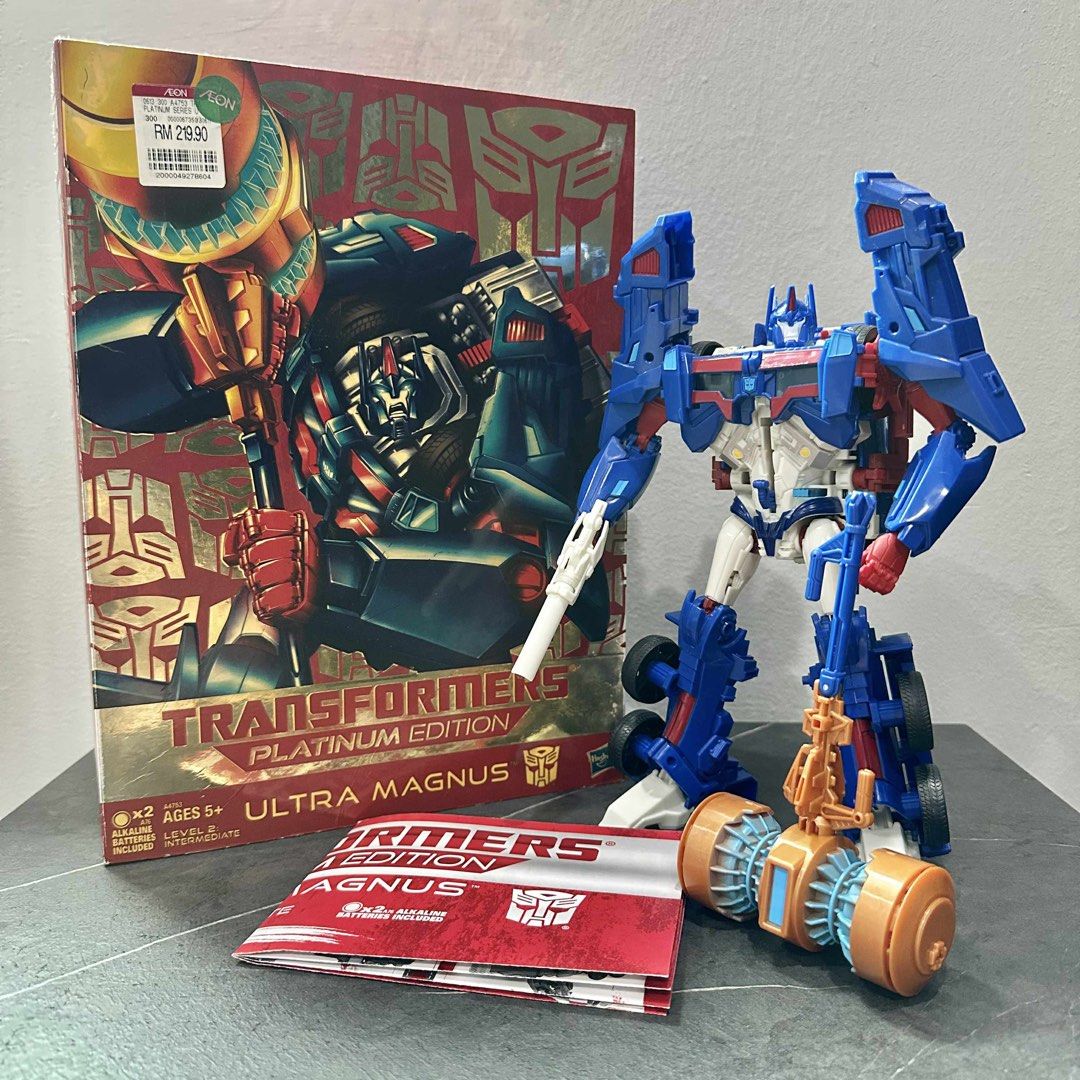 Transformers Platinum Edition Ultra Magnus Transformers Prime TFP ...