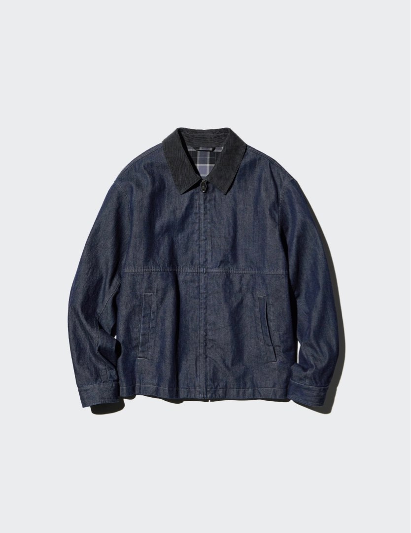 Uniqlo Zip Up Blouson / Jacket, Men's Fashion, Coats, Jackets and ...