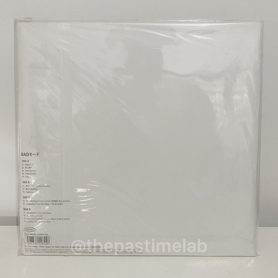 Utada Hikaru - Bad Mode 「BADモード」LP Vinyl Record, Hobbies & Toys, Music ...
