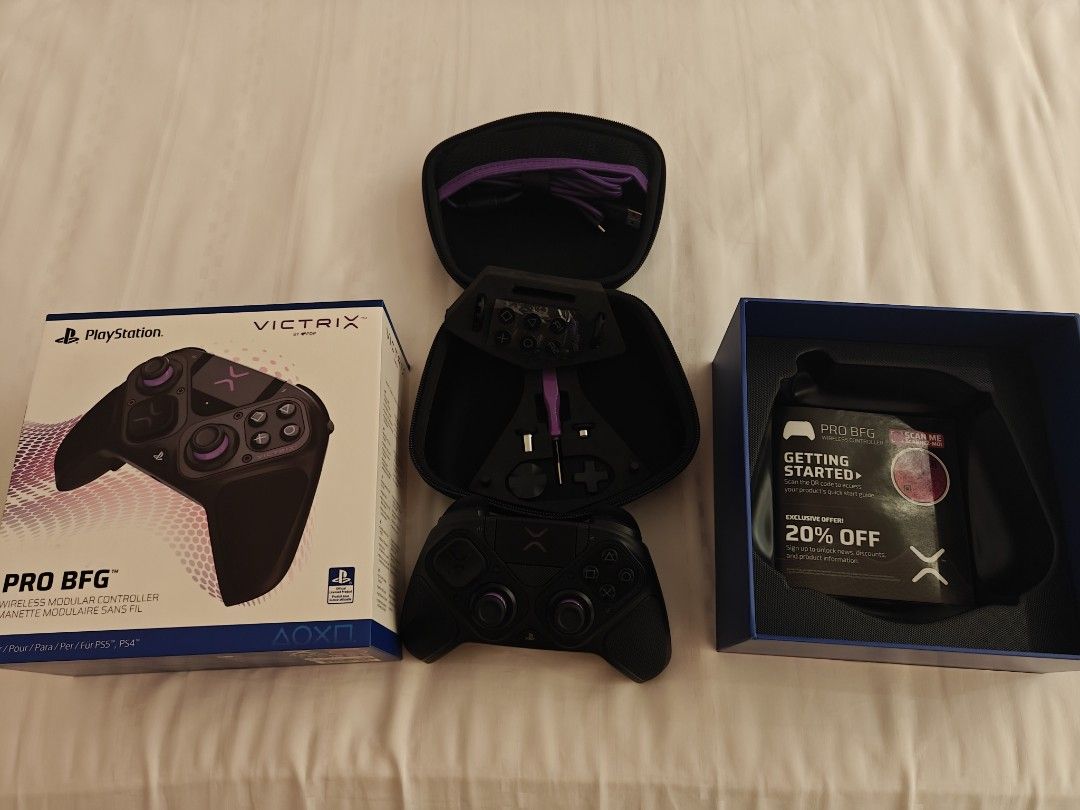 Victrix Pro BFG Wireless Controller for PlayStation, Video Gaming ...
