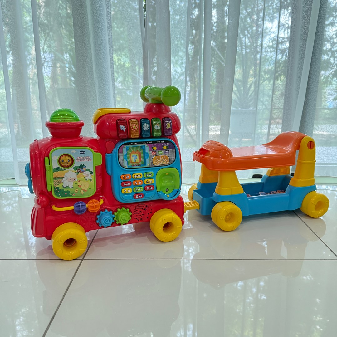 Vtech Train Ride Toy, Babies & Kids, Infant Playtime on Carousell