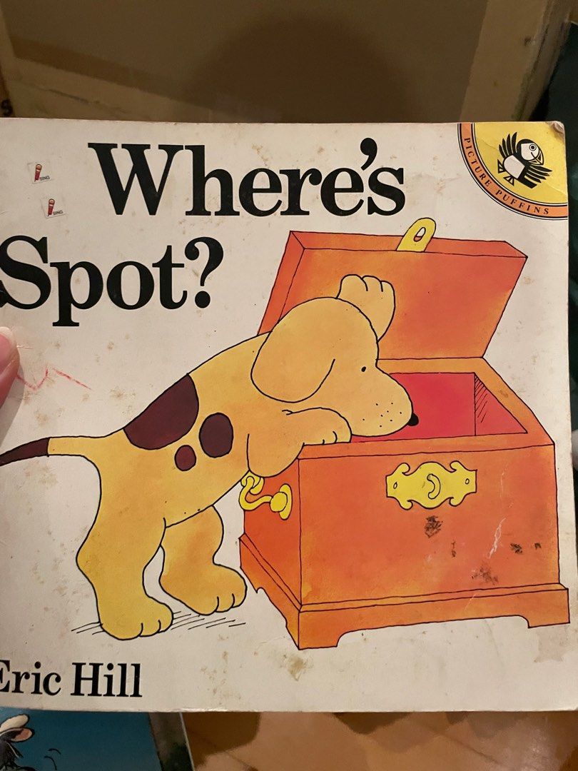 Where's Spot? by Eric Hill, 興趣及遊戲, 書本 & 文具, 兒童書籍 - Carousell