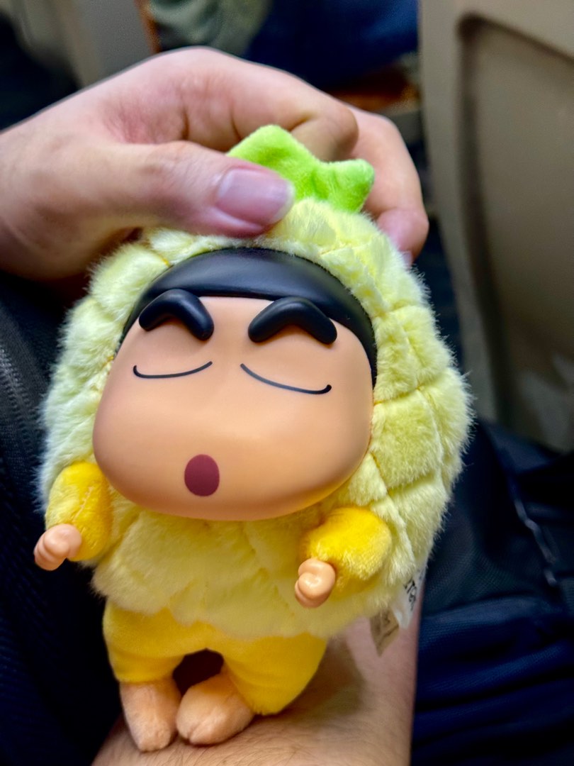 52TOYS Holiday Party Shin-chan Pineapple Plushie, Hobbies & Toys, Toys ...