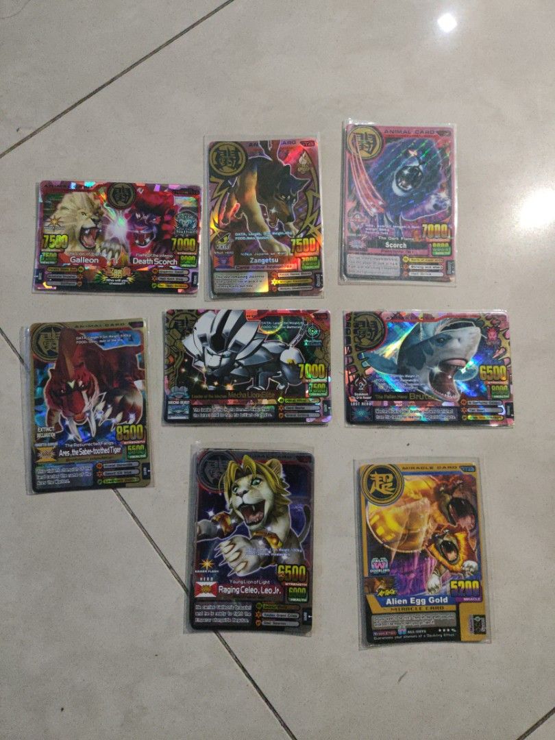 Animal Kaiser cards, Hobbies & Toys, Toys & Games on Carousell