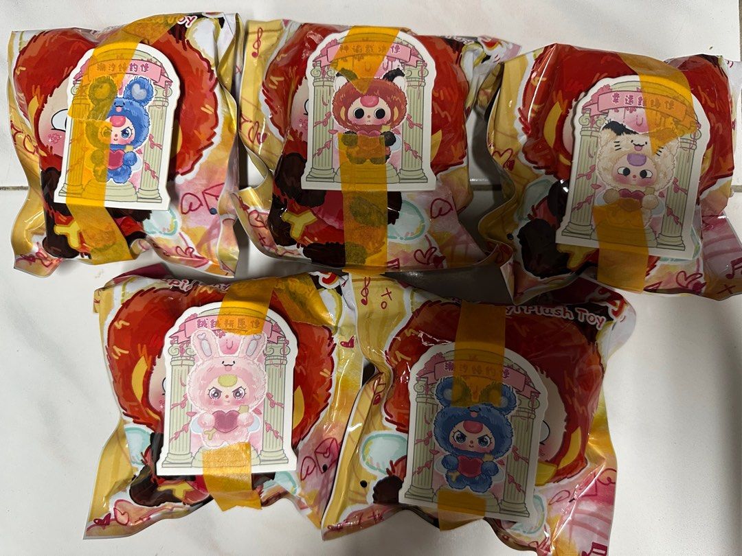 Baby Three Cupid Vinyl Plush Toy, Hobbies & Toys, Toys & Games on Carousell