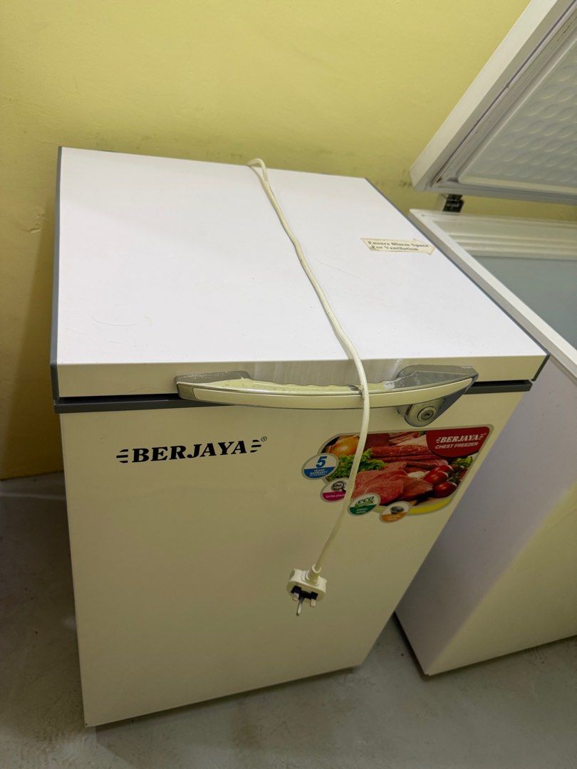 Berjaya chest Freezer, Furniture & Home Living, Bathroom & Kitchen ...