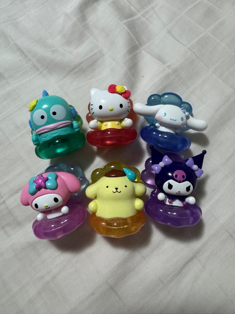 BN Sanrio Seashell Series Minibean Figurine Hello Kitty Melody ...