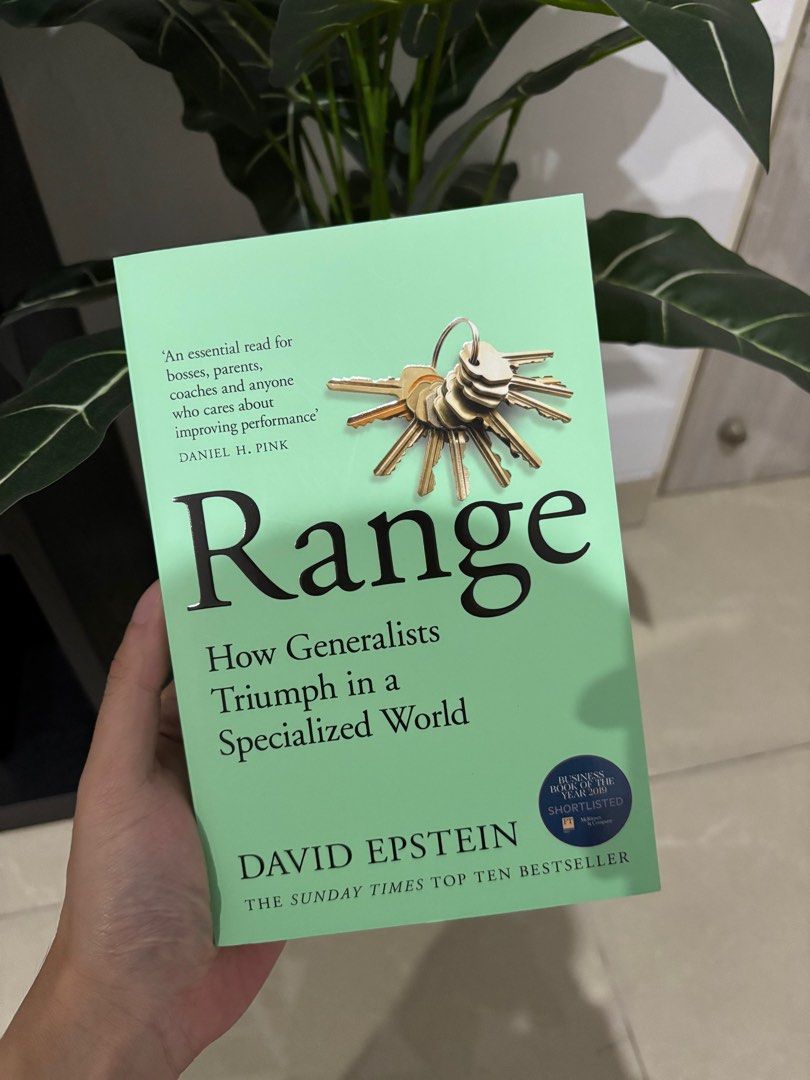 Buku Range by David Epstein, Buku & Alat Tulis, Buku di Carousell