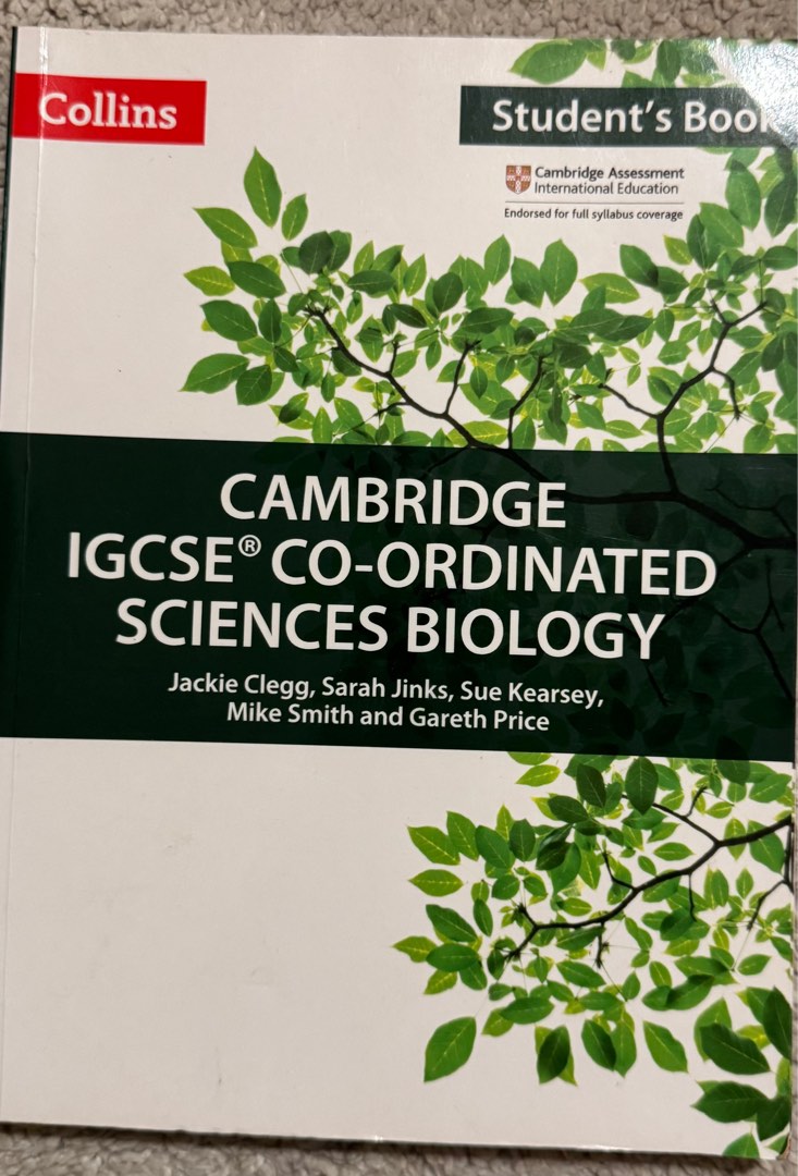 Cambridge IGCSE Coordinated Sciences Biology, Hobbies & Toys, Books ...