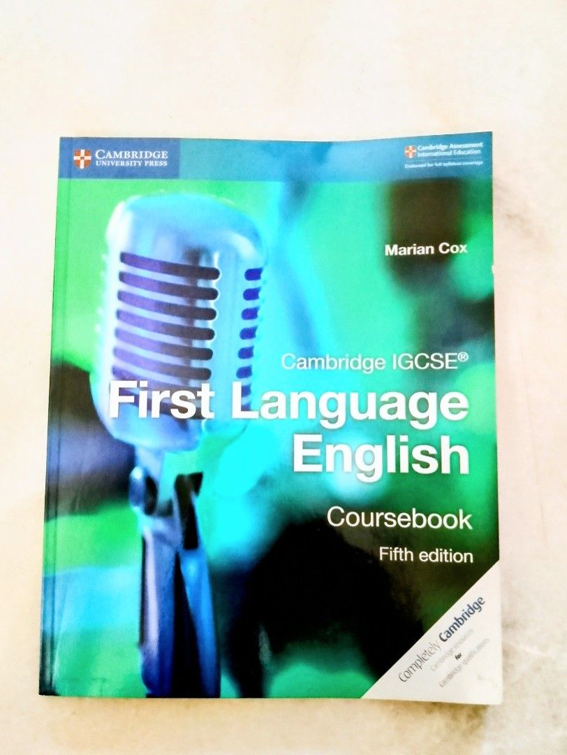 Cambridge IGCSE English as first language Coursebook (5th Edition) by ...