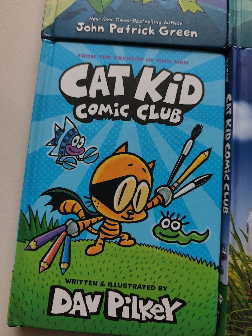 Cat Kid Comic Club Dav Pilkey, Hobbies & Toys, Books & Magazines, Comics & Manga on Carousell