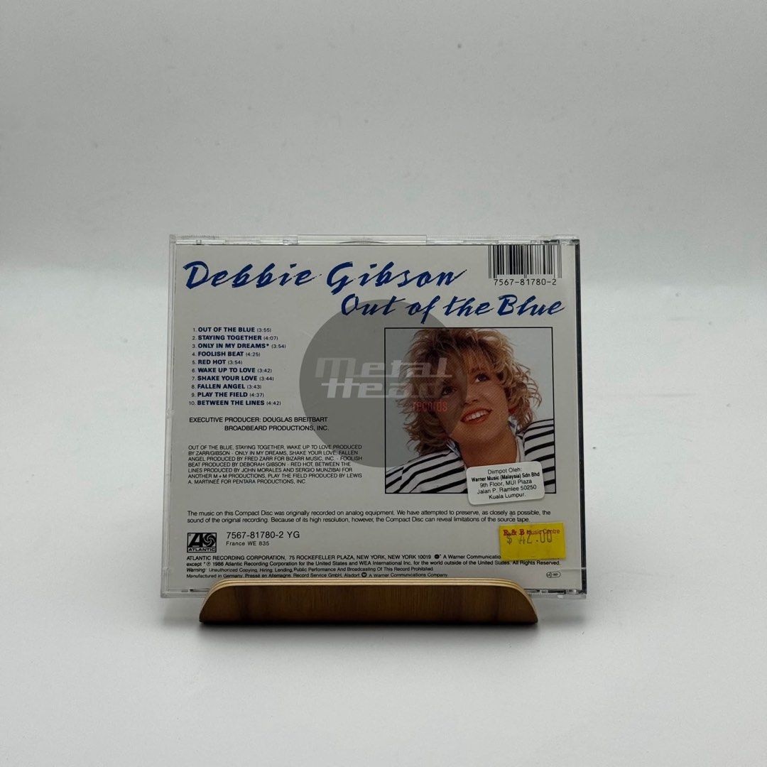 Debbie Gibson - Out Of The Blue, Hobbies & Toys, Music & Media, CDs ...