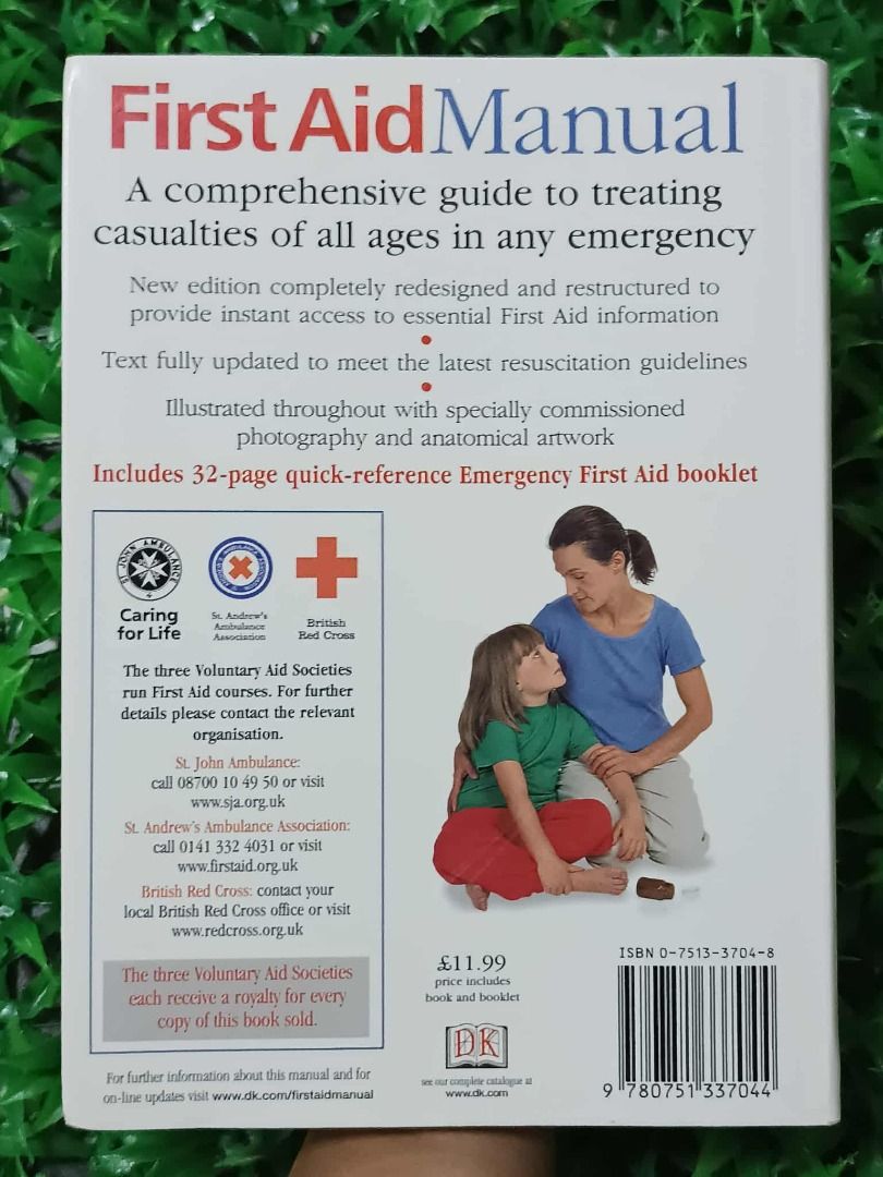 [DK] FIRST AID MANUAL: EMERGENCY PROCEDURES FOR EVERYONE... (Flexibound ...