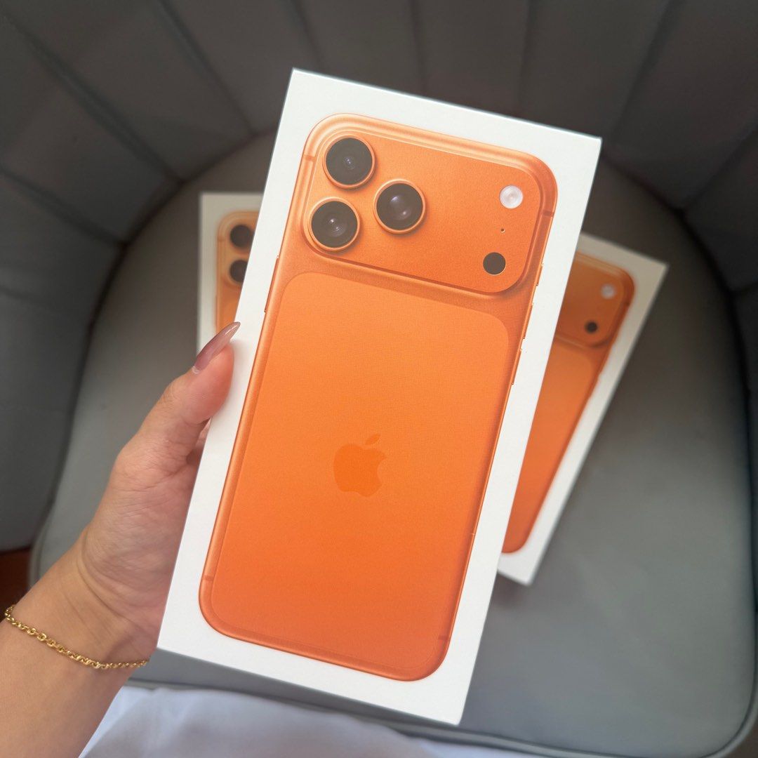 iPhone 17 Pro Max Cosmic Orange 256GB, Mobile Phones & Gadgets, Mobile ...