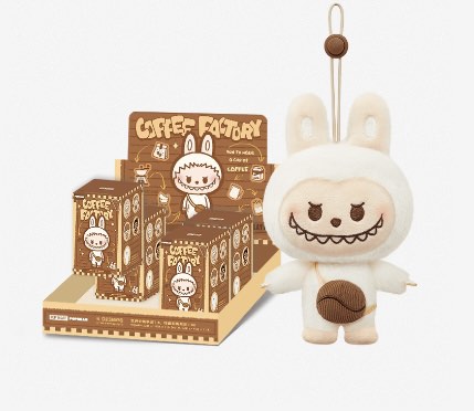 Labubu Coffee Bean Grinder Plushie, Hobbies & Toys, Toys & Games on ...